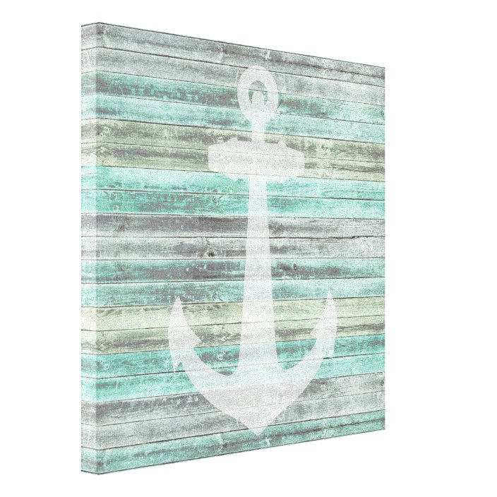 Rustic Coastal Decor Anchor | Zazzle.com
