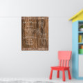 Rustic Country Barn Wood Bar Menu Poster | Zazzle