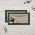 Rustic Country Cabin Lodge Business Card | Zazzle