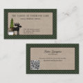 Rustic Country Cabin Lodge Business Card | Zazzle