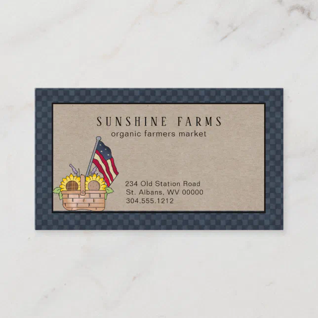 Rustic Country Chicken Farm Business Card | Zazzle