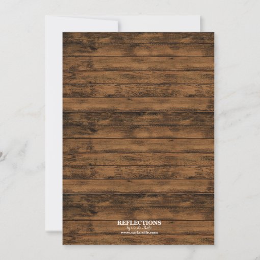 Rustic Country Christmas Dinner Party Invitation | Zazzle