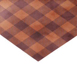 Rustic Country Farmhouse Plaid Pattern Tissue Paper | Zazzle