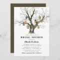 Rustic Country Oak Tree Bridal Shower Invitation | Zazzle