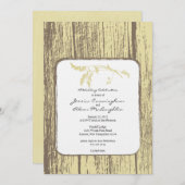 Rustic Country Party Invitation | Zazzle