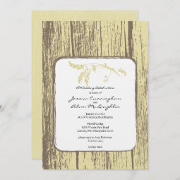 Rustic Country Party Invitation | Zazzle