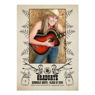 Country Graduation Invitations & Announcements | Zazzle