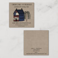 Rustic Country Primitive Americana Business Card | Zazzle