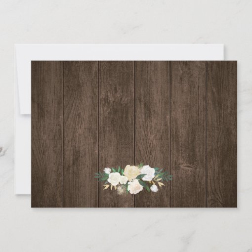 Rustic Country Romantic Chic Save the Date Photo | Zazzle