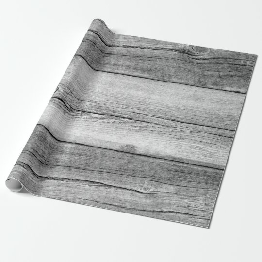 Rustic Country Wedding Barn Wood Wrapping Paper | Zazzle.com