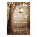 Rustic Country Wedding Save the Date Card | Zazzle