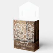 Rustic Country Wedding Tent Favor Box | Zazzle