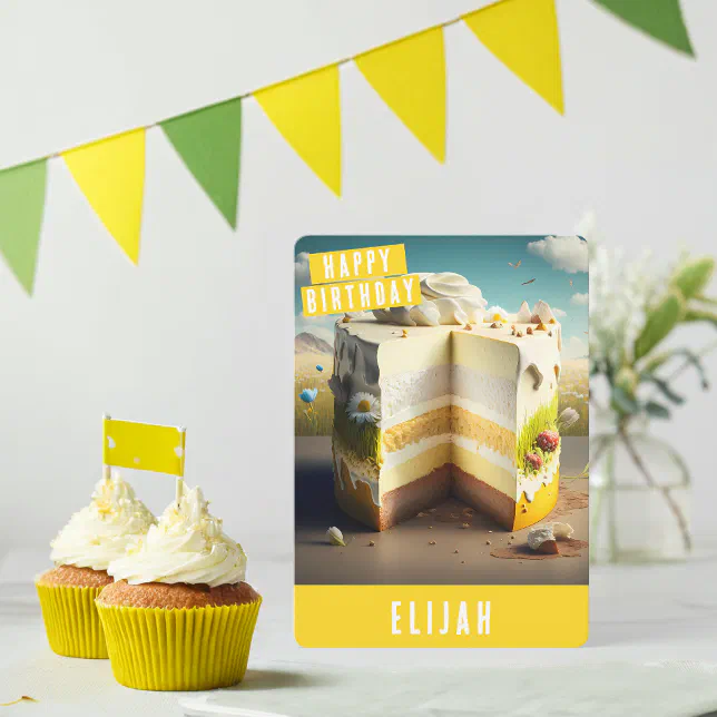 Rustic Countryside Birthday Card | Zazzle