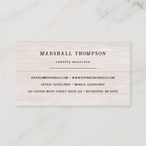 rustic cowboy hat country western business card | Zazzle
