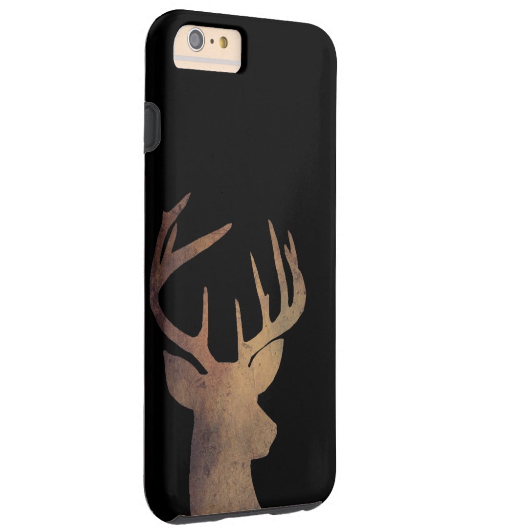 Rustic Deer Head Cell Phone Case | Zazzle