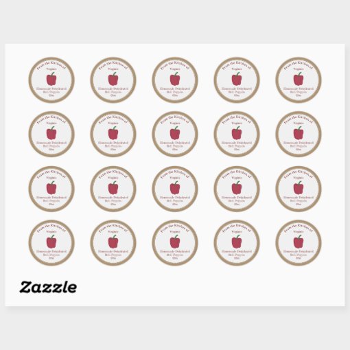 Rustic Dehydrated Bell Peppers Label Sticker | Zazzle
