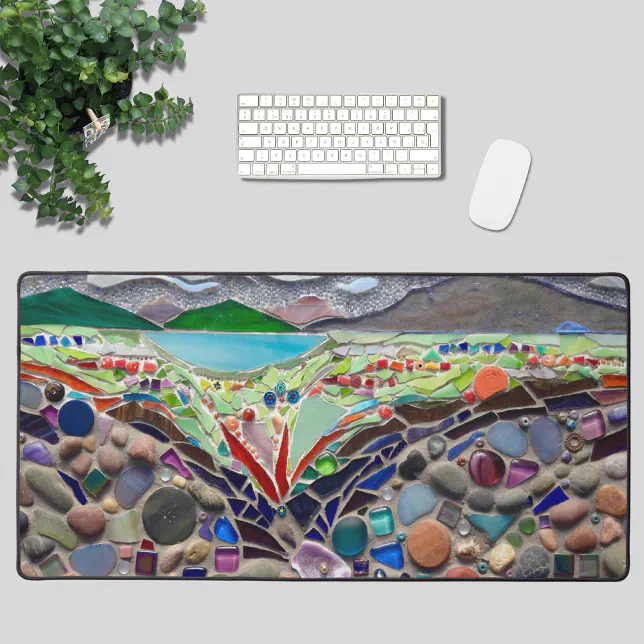 Rustic desk mat | Zazzle
