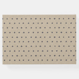 Rustic Dusky Green Blue Pine Trees Woods Wedding Guest Book | Zazzle