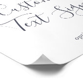 Rustic Earth Florals Custom Text Sign | Zazzle