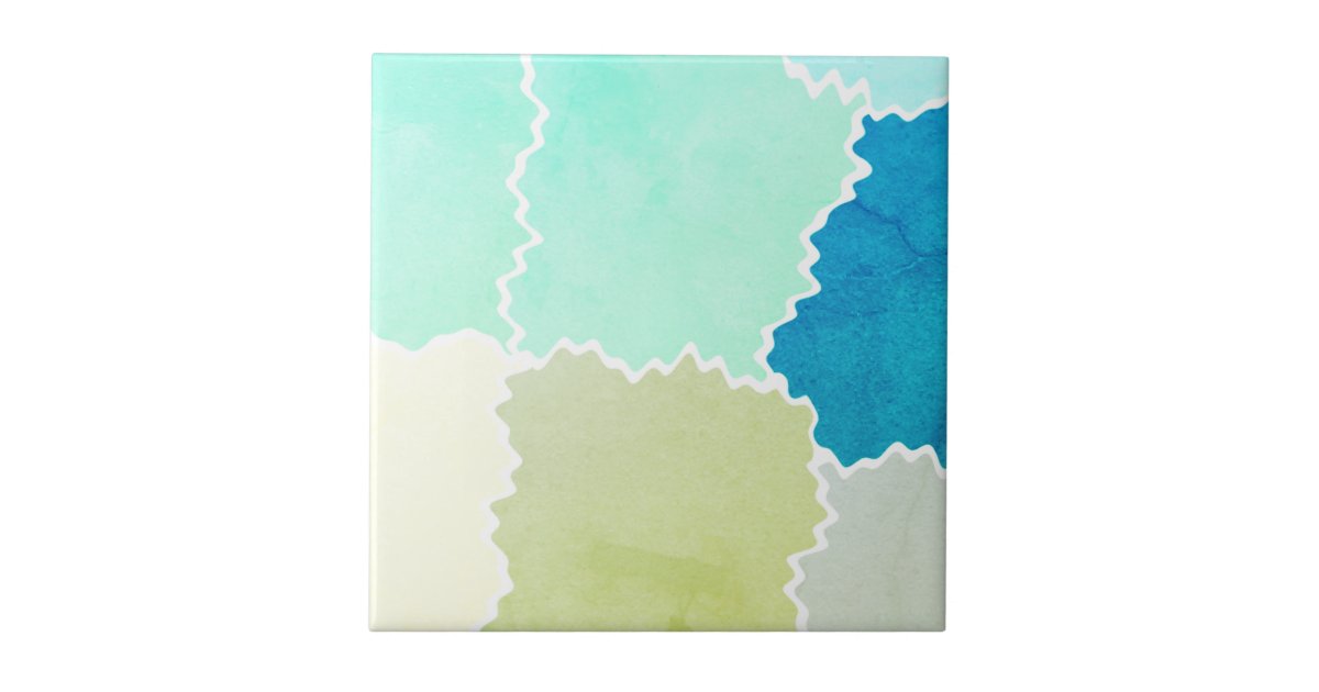 Rustic Earth Toned Ceramic Tile | Zazzle