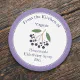 Rustic Elderberry Syrup Label Sticker | Zazzle