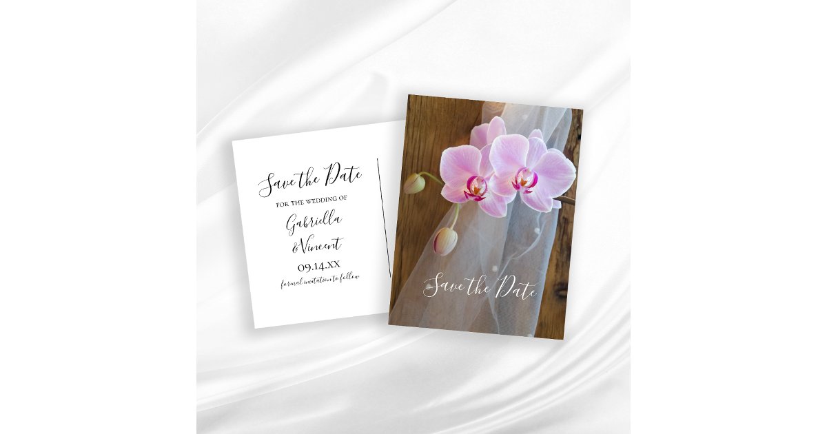 Rustic Elegance Country Barn Wedding Save the Date Announcement ...