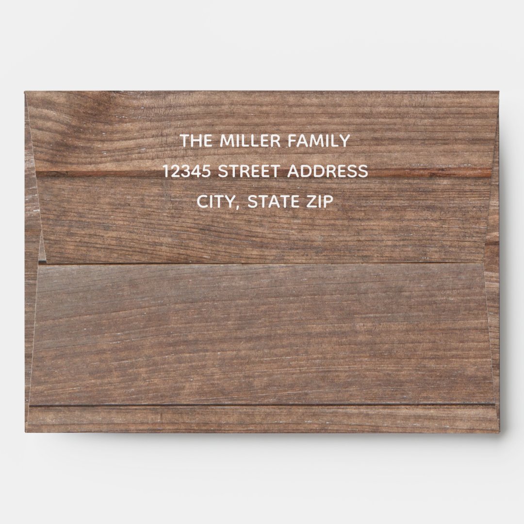 Rustic - Envelope | Zazzle