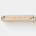 Rustic Eucalyptus Custom Wedding Guest Book Topple Tower | Zazzle
