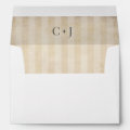 Rustic Faith Hope Love Christian Wedding Invite Envelope | Zazzle