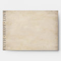Rustic Faith Hope Love Christian Wedding Invite Envelope | Zazzle