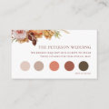 Rustic Fall Boho Wedding Attire Dress Code Insert | Zazzle