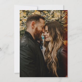 Rustic Fall Floral Wreath Barnwood Save the Date Invitation | Zazzle