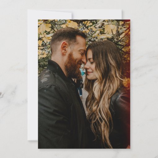 Rustic Fall Floral Wreath Barnwood Save the Date Invitation | Zazzle