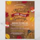 Rustic Fall Thanksgiving Food Drive Fundraiser Flyer | Zazzle