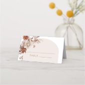 Rustic fall wedding place cards | Zazzle