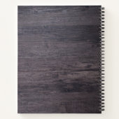 Rustic Family Recipes Cookbook Personalized Notebook | Zazzle