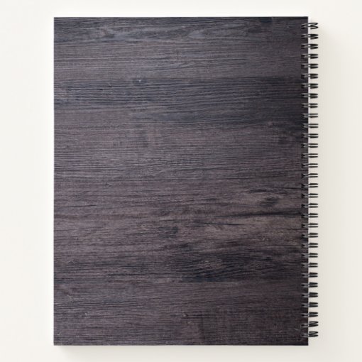 Rustic Family Recipes Cookbook Personalized Notebook | Zazzle