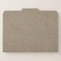 Rustic Farmhouse Animals & Faux Burlap File Folder | Zazzle