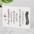 Rustic Farmhouse Bible Verse Psalms Christian Wooden Box Sign | Zazzle