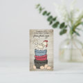 Rustic Farmhouse Farm Fresh Eggs Chicken QR Code Business Card | Zazzle