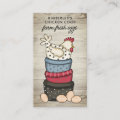 Rustic Farmhouse Farm Fresh Eggs Chicken QR Code Business Card | Zazzle