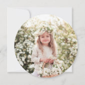 Rustic First Holy Communion Photo Invitation | Zazzle