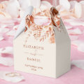 Rustic Floral Autumn Fall Wedding Favor Boxes | Zazzle