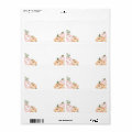 Rustic Floral Blank Large Address Labels | Zazzle