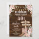 Rustic Floral Se Buscan Adult Woman Birthday Invitation | Zazzle