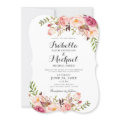 Rustic Floral Wedding Invitation | Zazzle