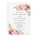 Rustic Floral Wedding Invitation-02updated Invitation | Zazzle