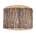 Rustic Forest Tree Stump | Wedding Heart Pouf | Zazzle