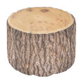 Rustic Forest Tree Stump | Wedding Heart Pouf | Zazzle