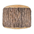 Rustic Forest Tree Stump | Wedding Heart Pouf | Zazzle